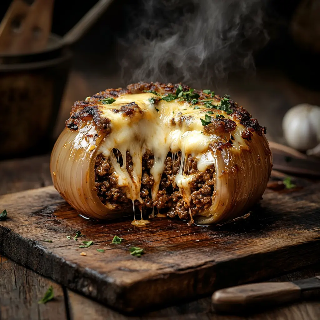 How to Make Onion Bomb – Easy Stuffed Onion Recipe in 4 Steps