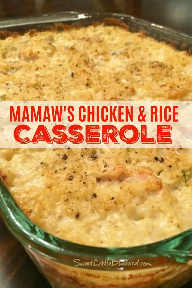 Easy Mamaw's Chicken & Rice Casserole: Comfort Food Your Family Will Love!