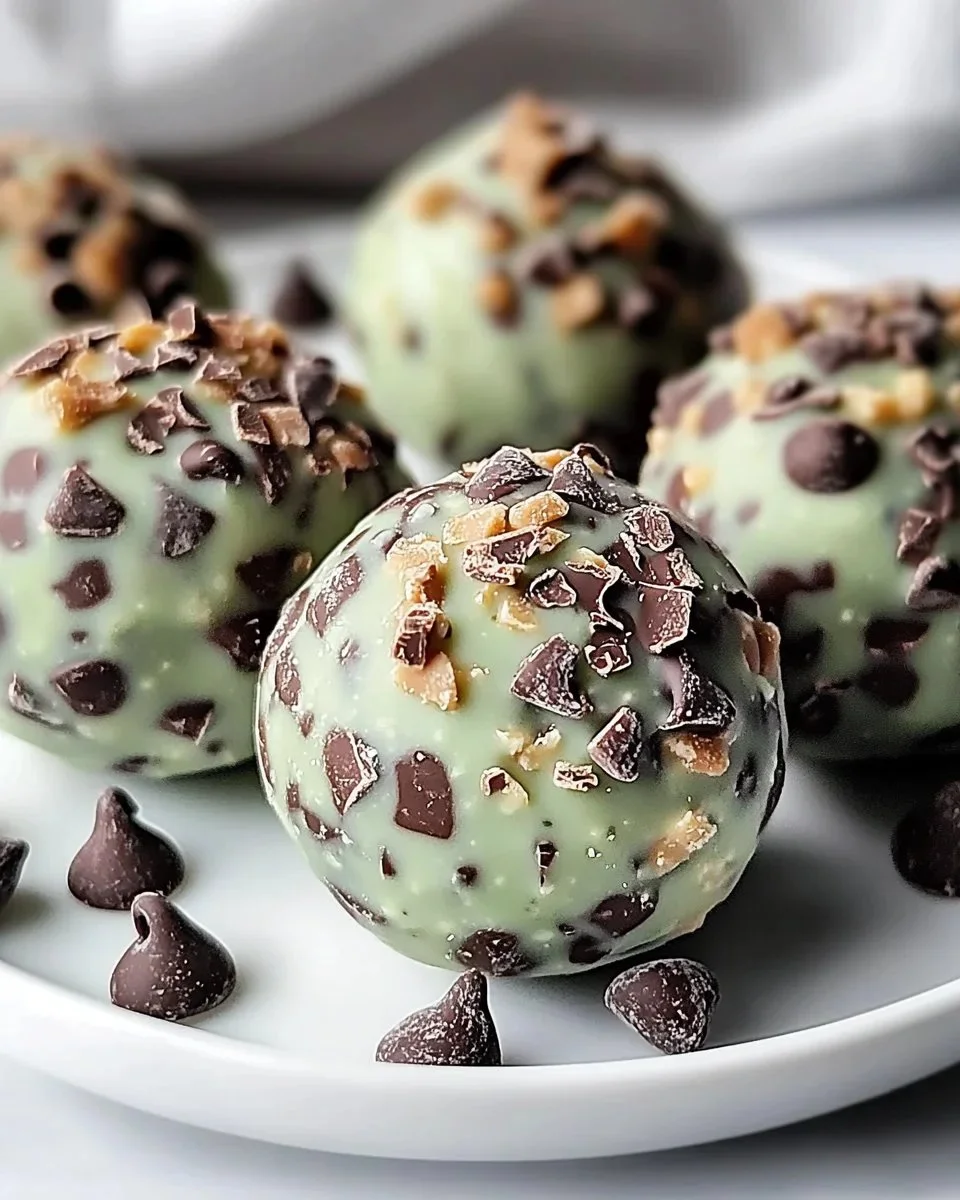 Mint Chocolate Chip Protein Balls: A Healthy Snack Your Family Will Love!